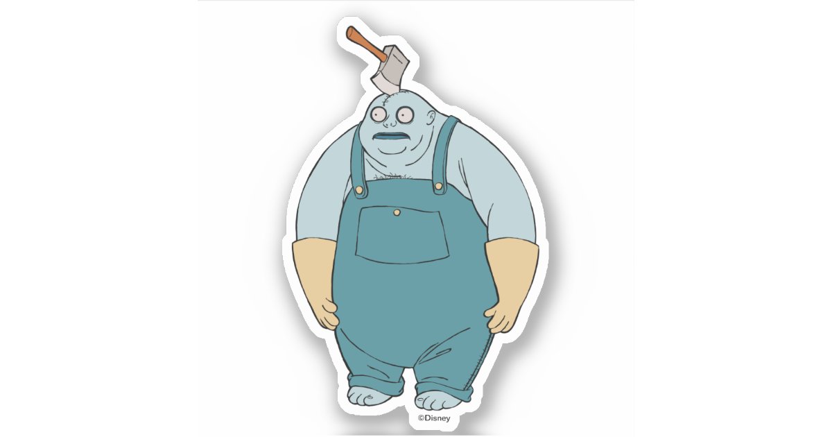 Behemoth Axe Head Sticker | Zazzle