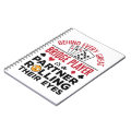 Behind Every Great Bridge Player Funny Saying Notebook | Zazzle