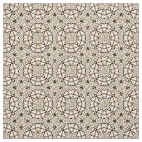 Black and White Aztec Fabric | Zazzle