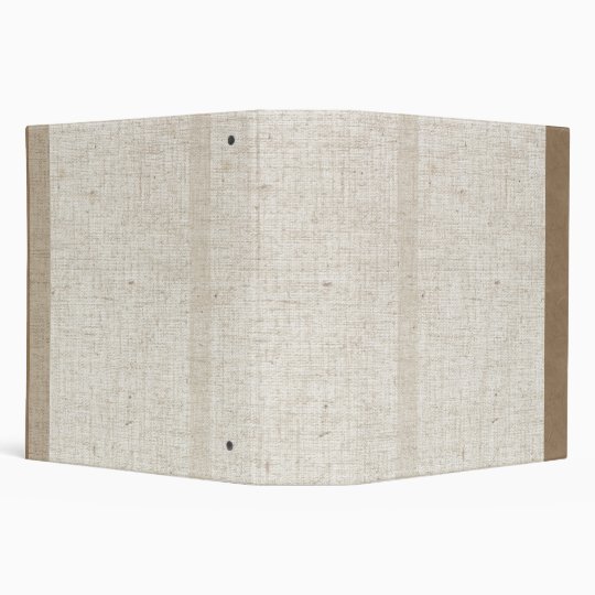 Beige Linen Avery Binder | Zazzle.com