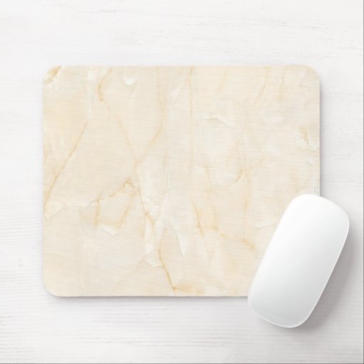 Beige Marble Color Mousepad, Marble Color Mouse Pad | Zazzle