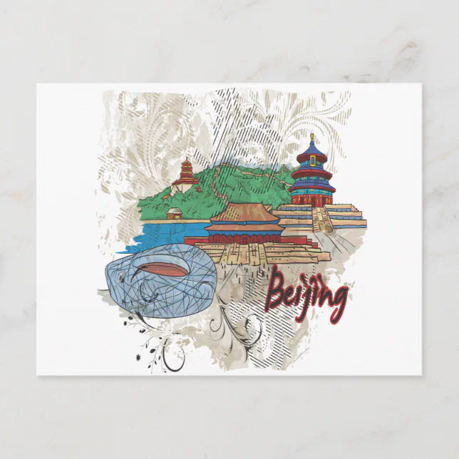 Beijing Postcard | Zazzle