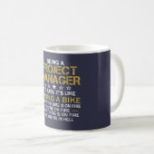 BEING A PROJECT MANAGER COFFEE MUG | Zazzle