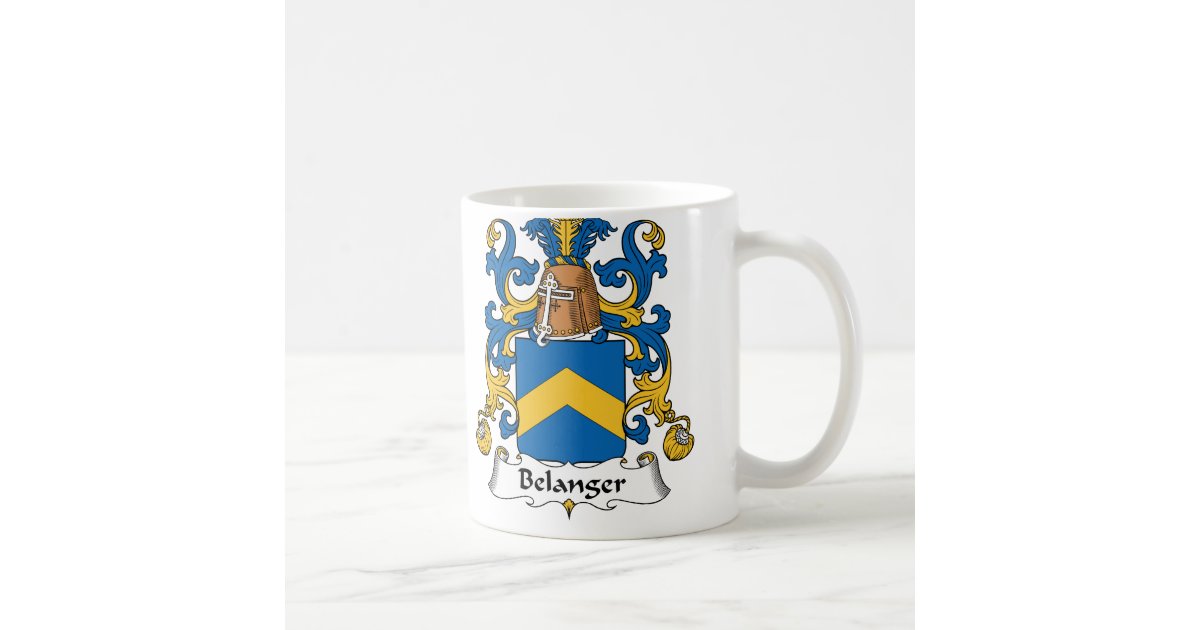 Belanger Family Crest Coffee Mug | Zazzle
