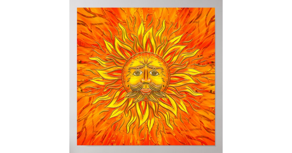 Belenus - the Sun God Poster | Zazzle