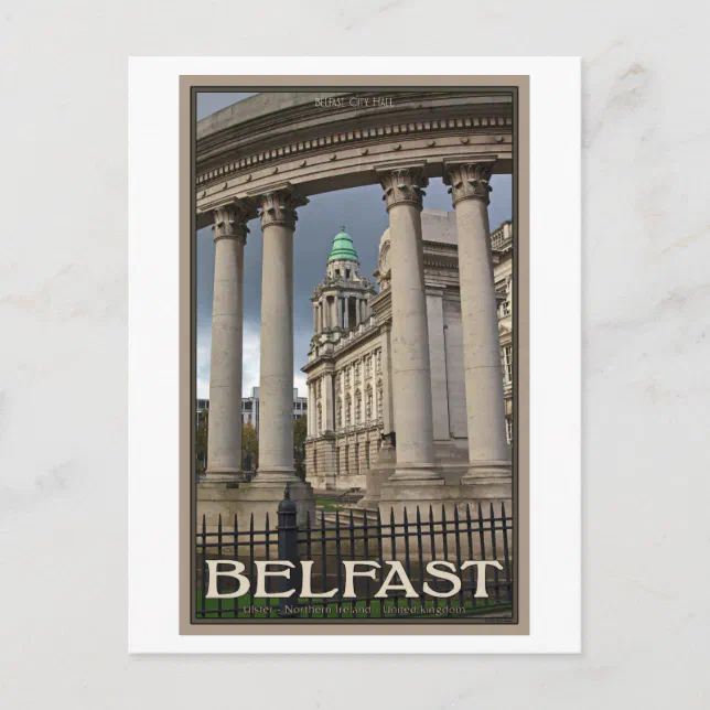 Belfast City Hall Postcard | Zazzle