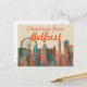 BELFAST, NORTHERN IRELAND SKYLINE POSTCARD | Zazzle