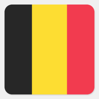Belgian Flag Stickers | Zazzle