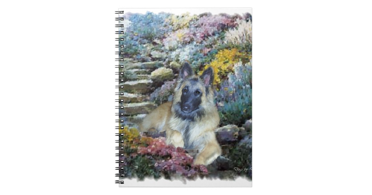 Belgian Tervuren Art Notebook | Zazzle