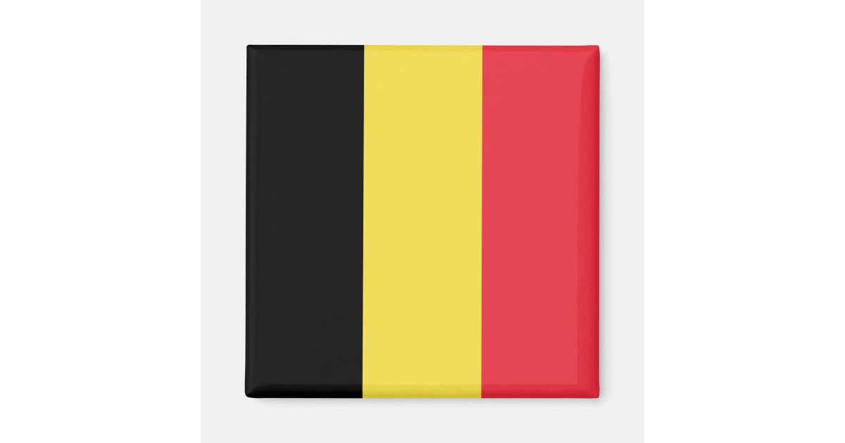 Belgium (Belgian) Flag Magnet | Zazzle