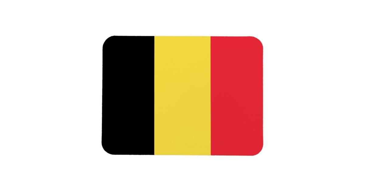 Belgium Flag Magnet | Zazzle