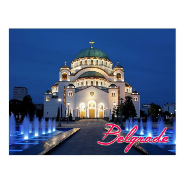 Belgrade Postcard | Zazzle.com