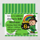 Believe In Leprechauns Birthday Party Invitation | Zazzle