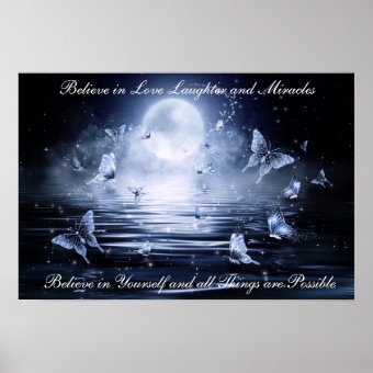 Believe Poster | Zazzle