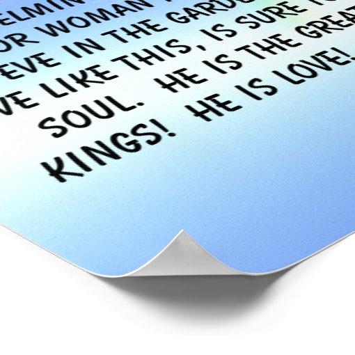 BELIEVE... Religious poster | Zazzle