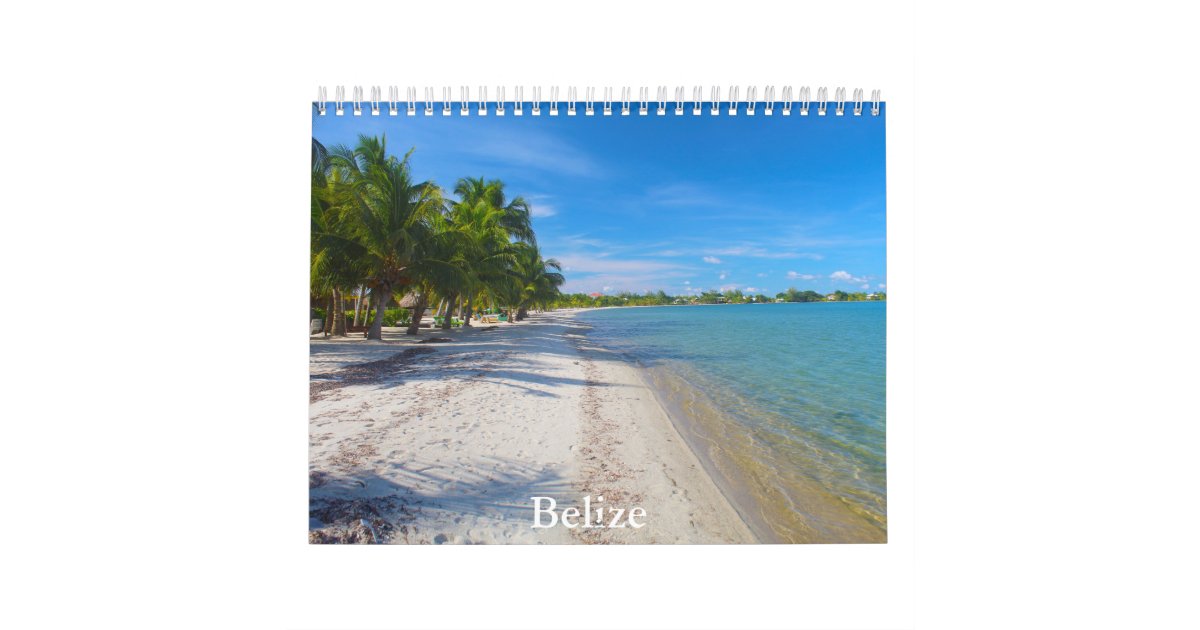 Belize Calendar | Zazzle