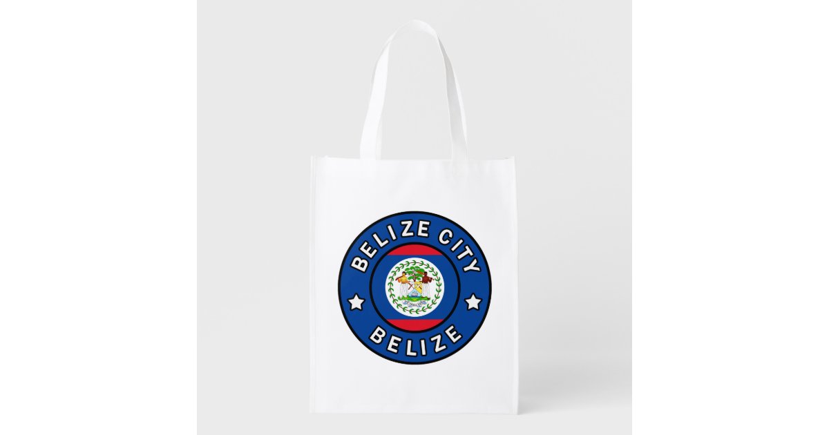 Belize City Belize Grocery Bag | Zazzle