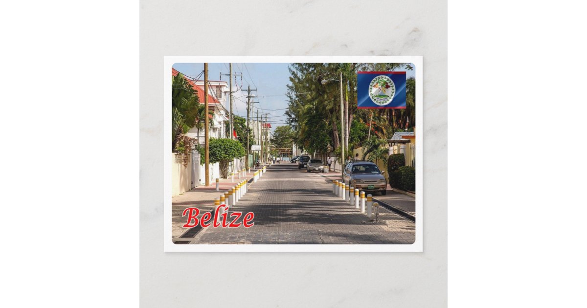 Belize - City - Postcard | Zazzle