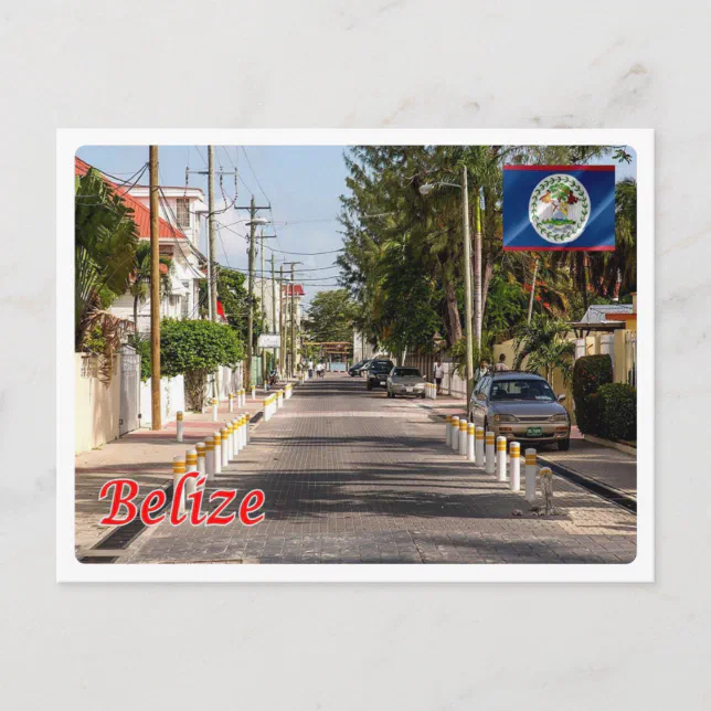 Belize - City - Postcard | Zazzle