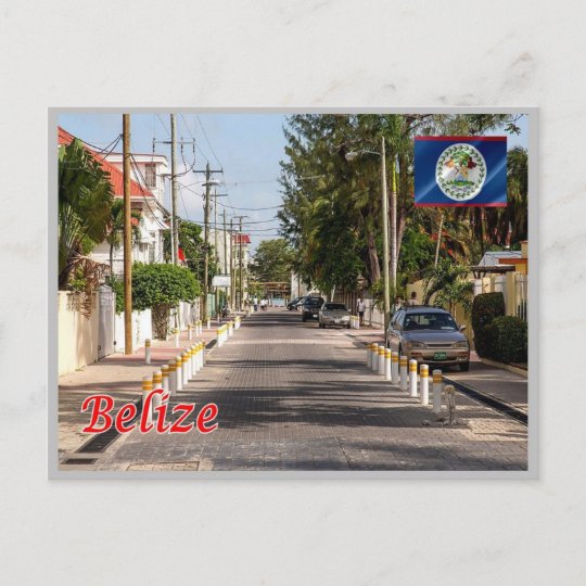 Belize - City - Postcard | Zazzle.com