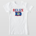 Belize Flag - Tri-Color T-Shirt | Zazzle