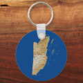 Belize Map Keychain | Zazzle