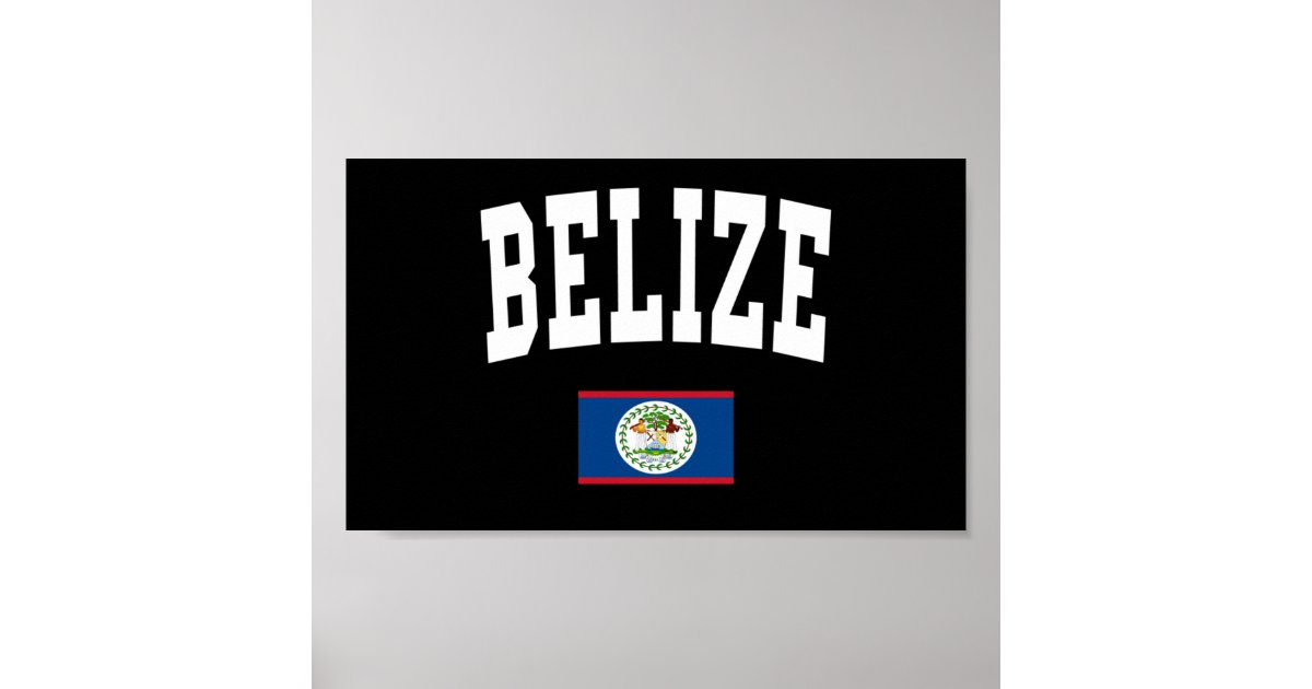Belize Style Poster | Zazzle