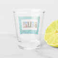 Belize Tropical Blue Ocean Travel Photos Shot Glass | Zazzle