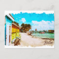 Belize Tropical Paradise Travel Postcard | Zazzle
