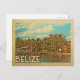 Belize Vintage Travel Postcard | Zazzle