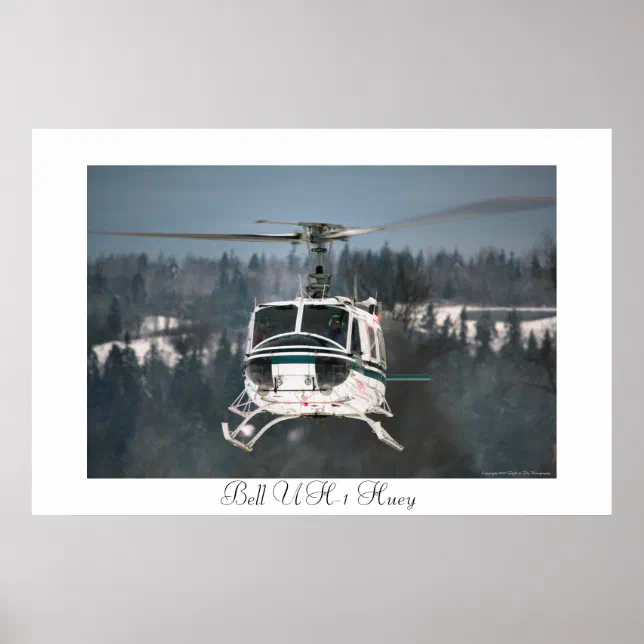 Bell UH-1 Huey Poster | Zazzle