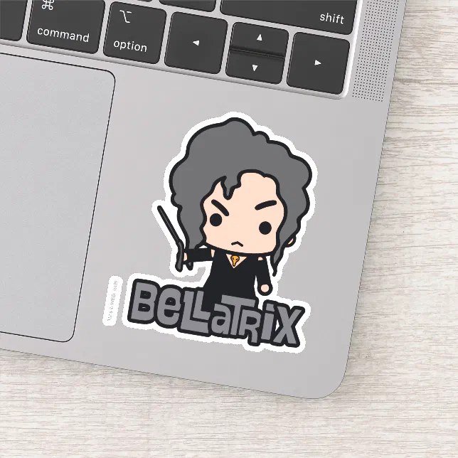 Bellatrix Cartoon Character Art Sticker | Zazzle