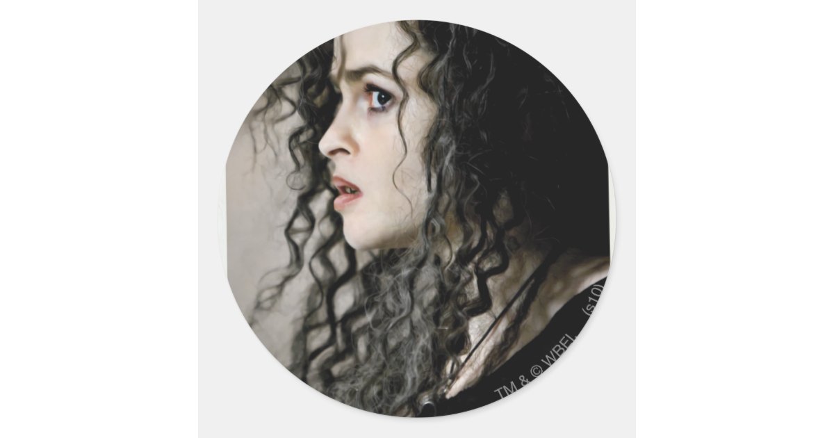 Bellatrix Lestrange 2 Classic Round Sticker | Zazzle