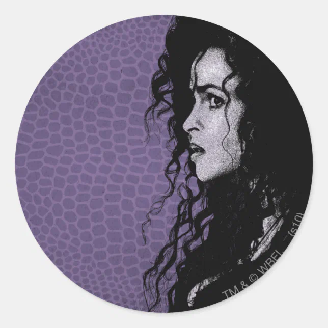 Bellatrix Lestrange 5 Classic Round Sticker | Zazzle