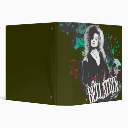 Bellatrix Lestrange Graphic Logo Binder | Zazzle