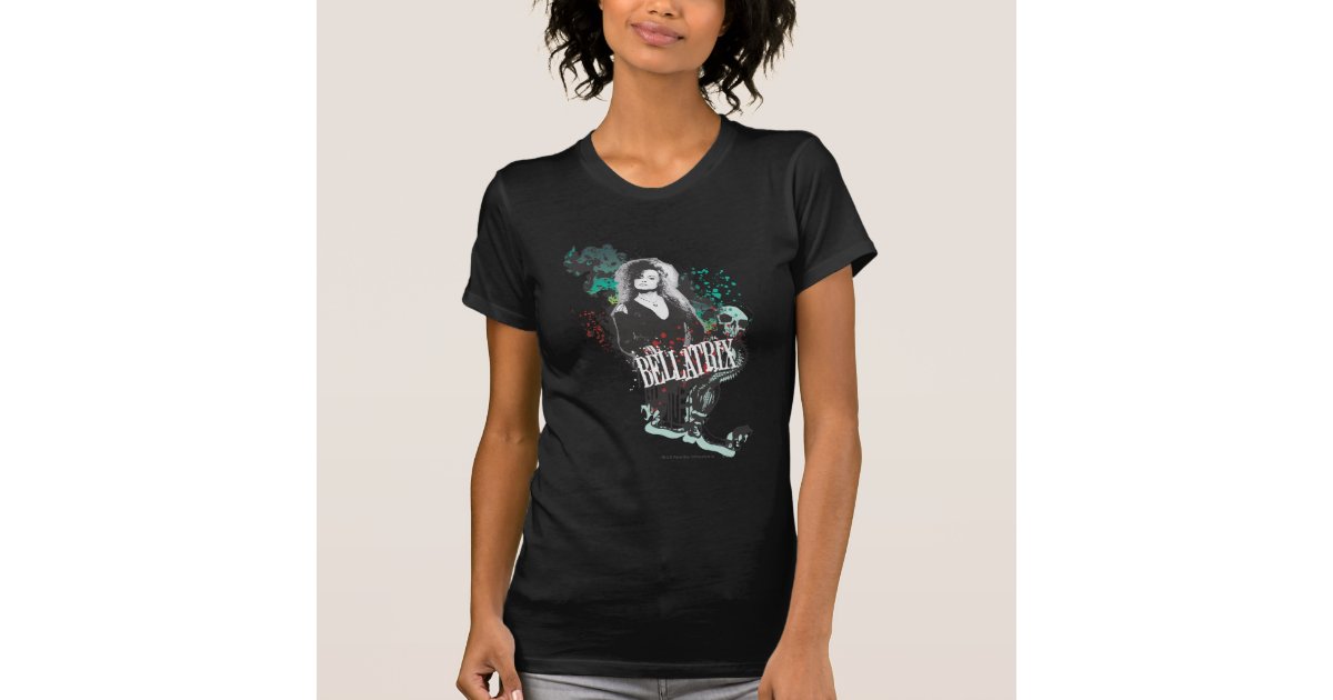 Bellatrix Lestrange Graphic Logo T-Shirt | Zazzle