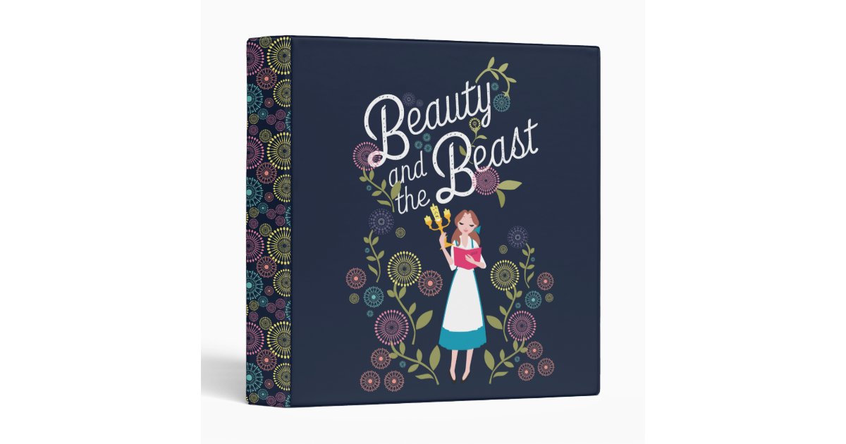 Belle | Beauty And The Beast Binder | Zazzle