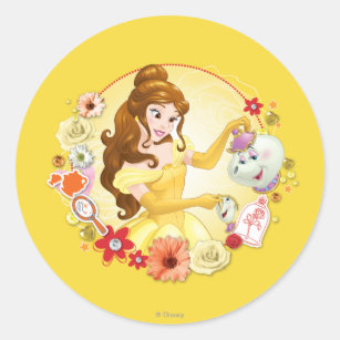 Princess Belle Stickers | Zazzle
