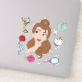 Belle Icons Sticker | Zazzle