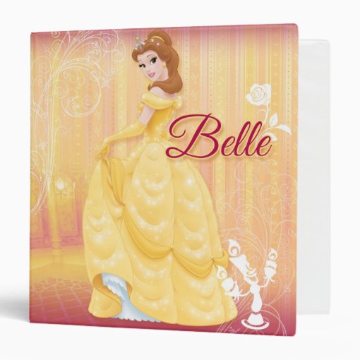 Belle Princess Binder | Zazzle