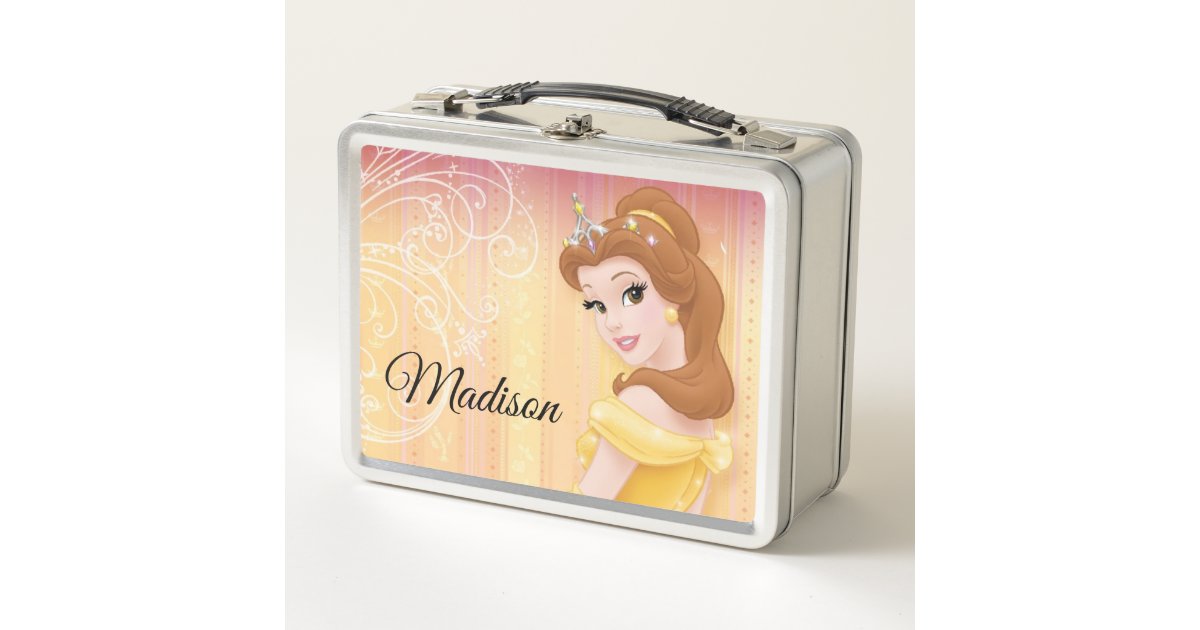 Belle Princess Metal Lunch Box | Zazzle