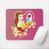 Belle | Red Roses Mouse Pad | Zazzle