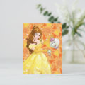 Belle with Mrs. Potts and Chip Postcard | Zazzle