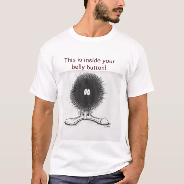 Belly Button Lint T-Shirt | Zazzle