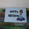 Belly Dancer Birthday Cards | Zazzle