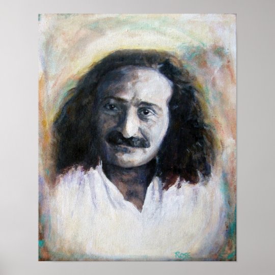 Beloved Meher Baba Poster | Zazzle.com