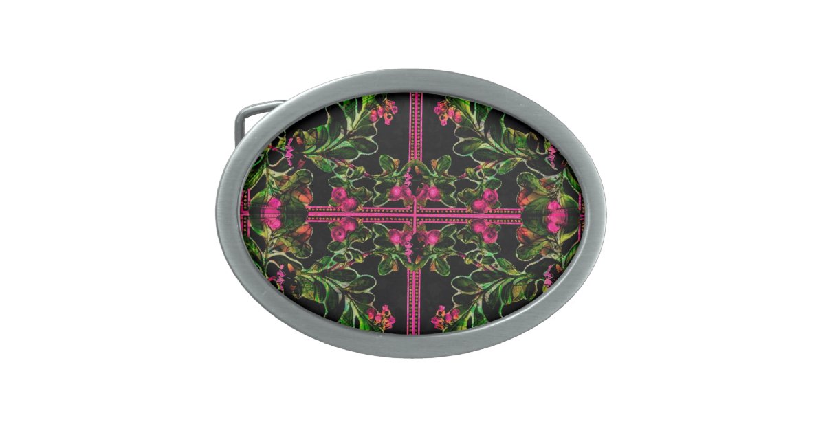Below The Mistletoe Belt Buckle | Zazzle