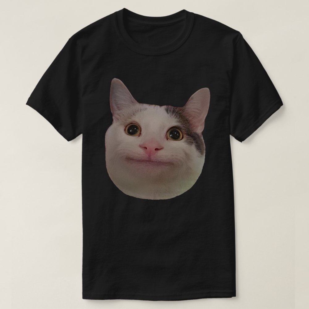 Beluga Cat Meme Face Smiling T-Shirt sold by Bermuda-Continuous-Adi ...