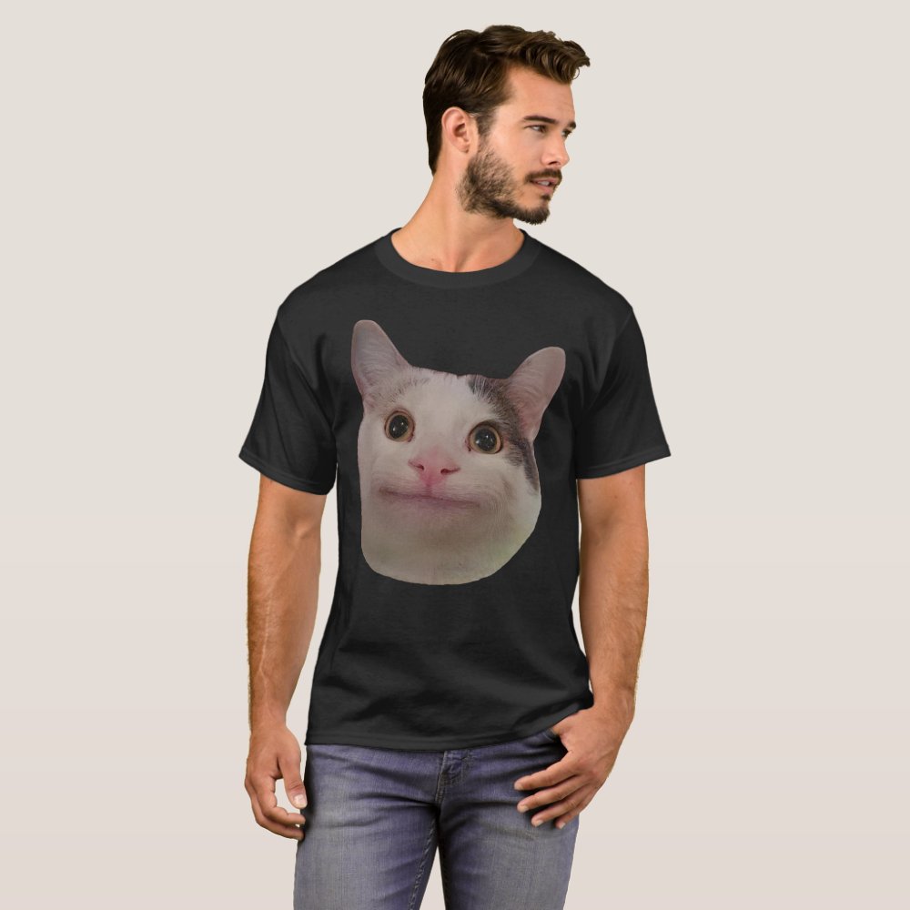 Beluga Cat Meme Face Smiling T-Shirt sold by Bermuda-Continuous-Adi ...
