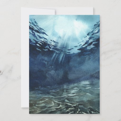 Beluga Whale | Ocean Birthday Party Invitation | Zazzle